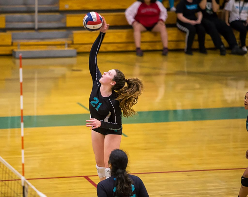 Same city, but two girls’ volleyball programs that are completely ...