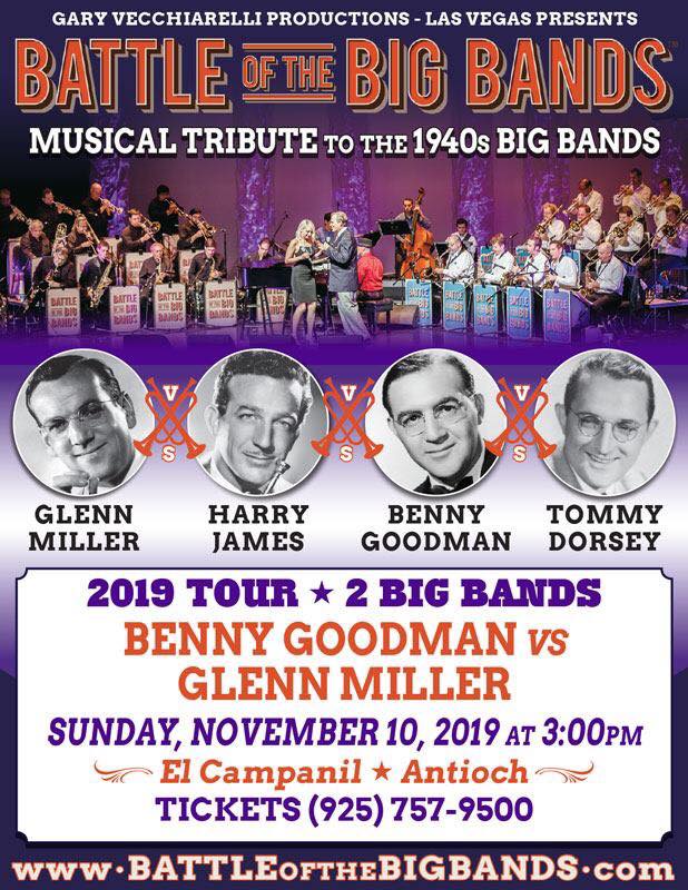 Veterans Day Weekend Battle Of The Big Bands Today At El Campanil