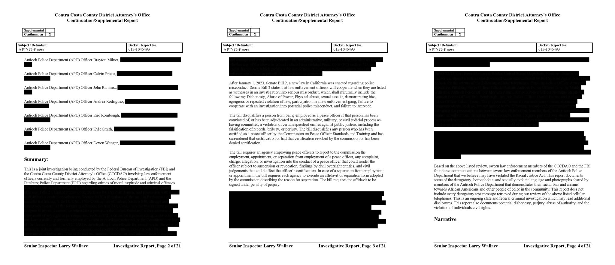 Exclusive: Contra Costa DA’s Office under fire for releasing report ...