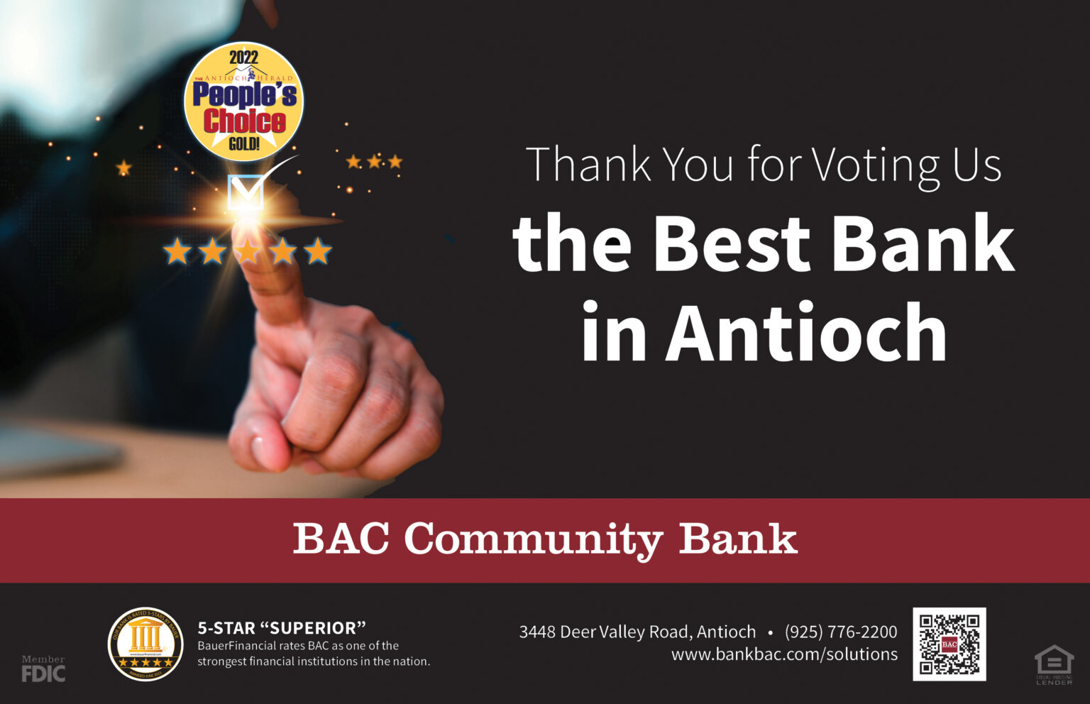 Bank with Antioch’s best – BAC Community Bank | Antioch Herald