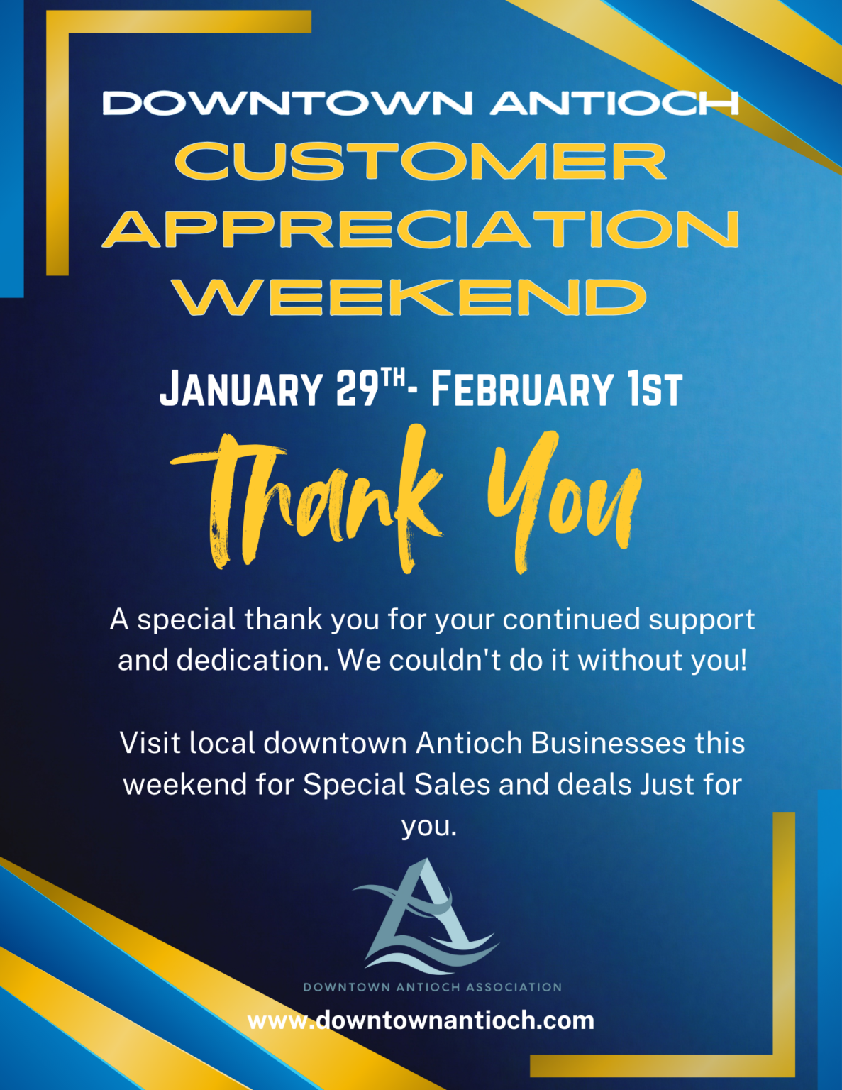 Downtown Antioch Association to hold Customer Appreciation Weekend in ...