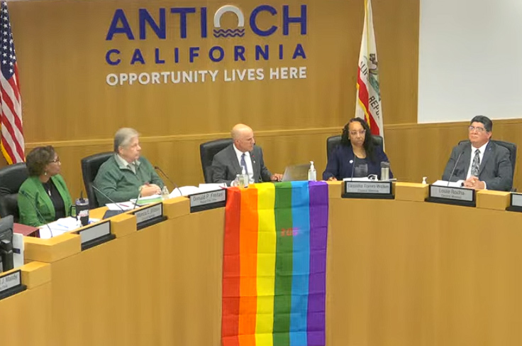 Antioch Council again violates City Flag Display Policy hanging “Pride ...