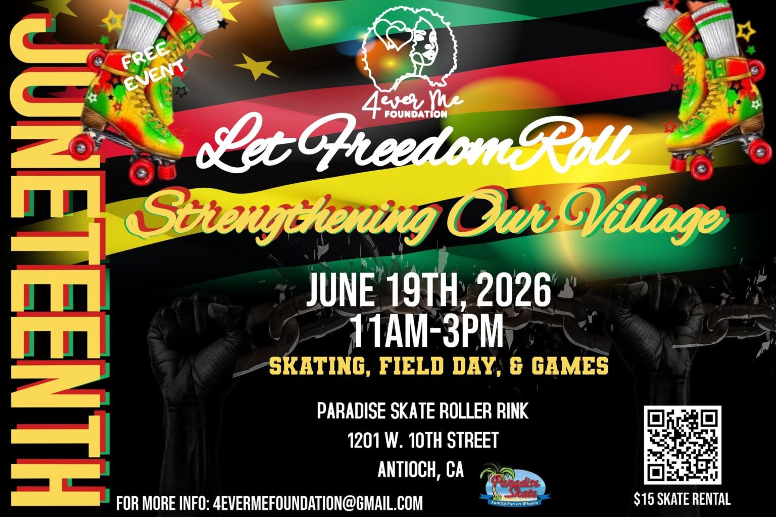 Annual “Let Freedom Roll” Juneteenth Celebration in Antioch June 19th ...